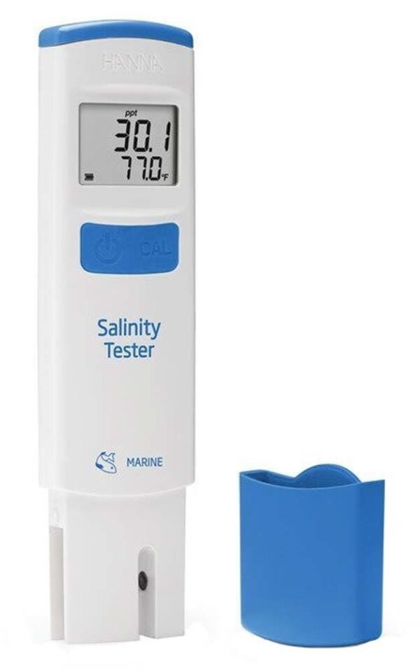 Waterproof Digital Salinity(Refractometer) and Temperature Tester ...
