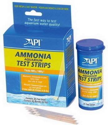 Ammonia Test Strips, API – 25 pack – Jellyfish Aquarium